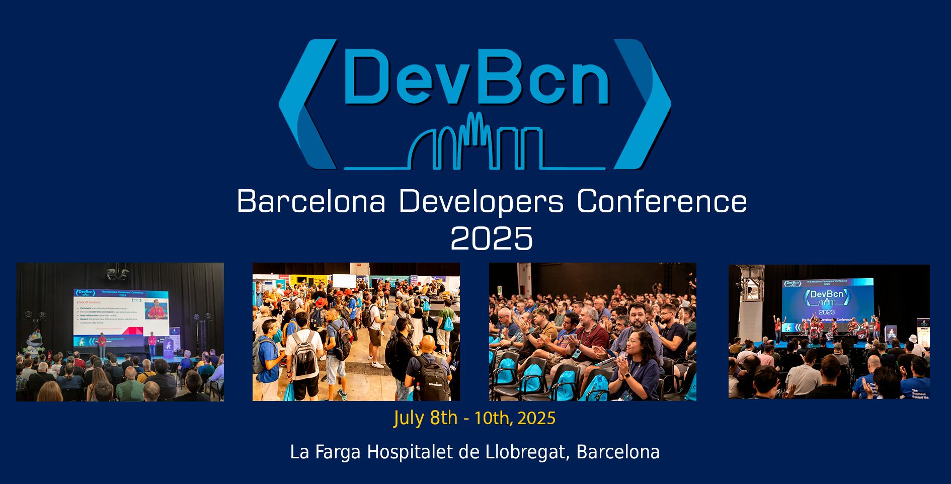 DevBcn 2025 - Barcelona Developers Conference in Spain — July 08-10